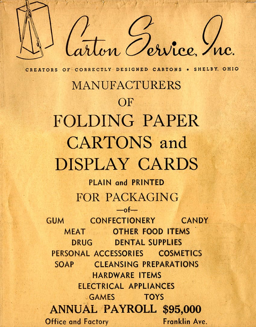 Timeline - Carton Service