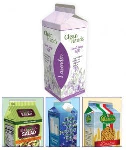 Gable Top Cartons | Gable Top Packaging for Liquid & Dry Ingredients